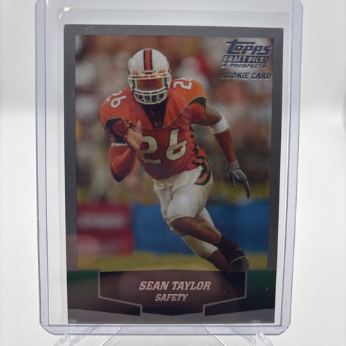2004 SEAN TAYLOR TOPPS DPP #162 ROOKIE WASHINGTON REDSKINS MIAMI ...