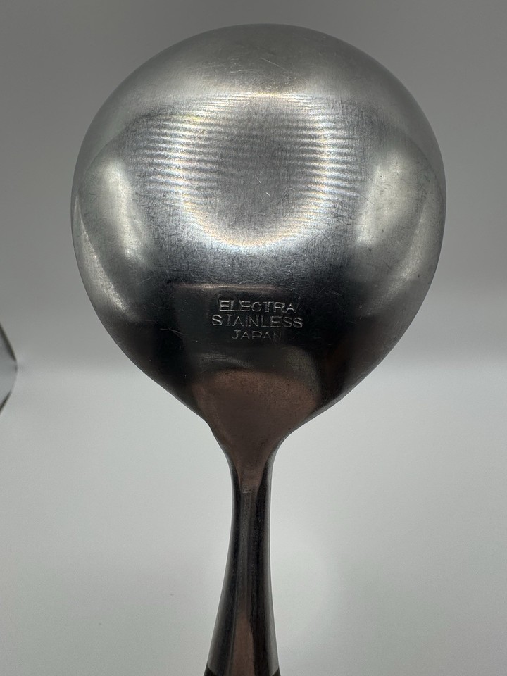 Vintage ELECTRA SERVING SPOON Set 10.8" Stainless Japan MCM Kitchen ...