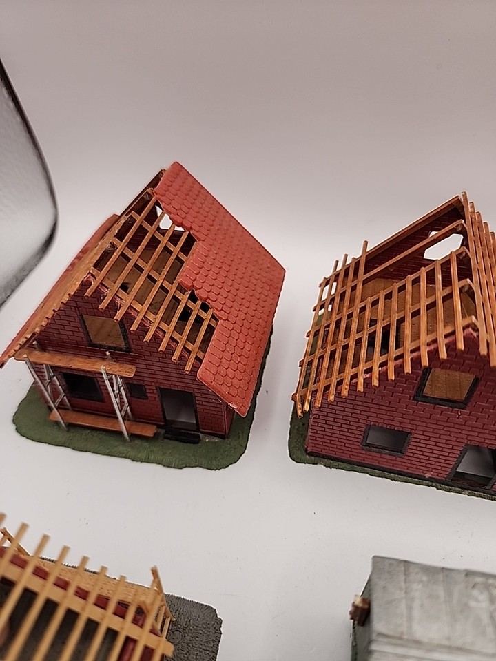 Vintage HO Scale Commercial Building Lot & Foreman Office Train Layout ...