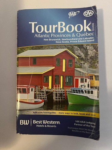 AAA Tour Book Guide of the Atlantic Provinces & Quebec | eBay