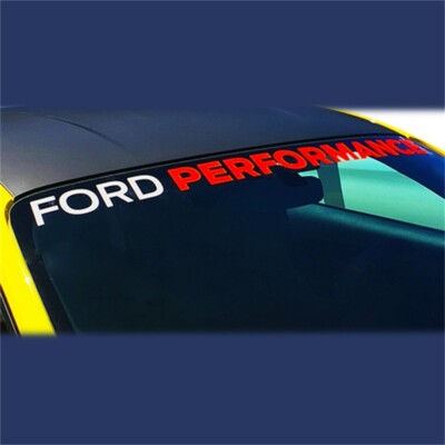 For Ford Performance 2015-2017 Mustang Windshield Banner Ford ...
