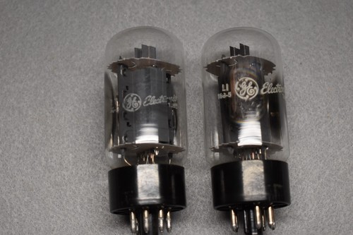 6L6GC GE Audio Receiver Power Vacuum Tubes Match Tested Pair | eBay