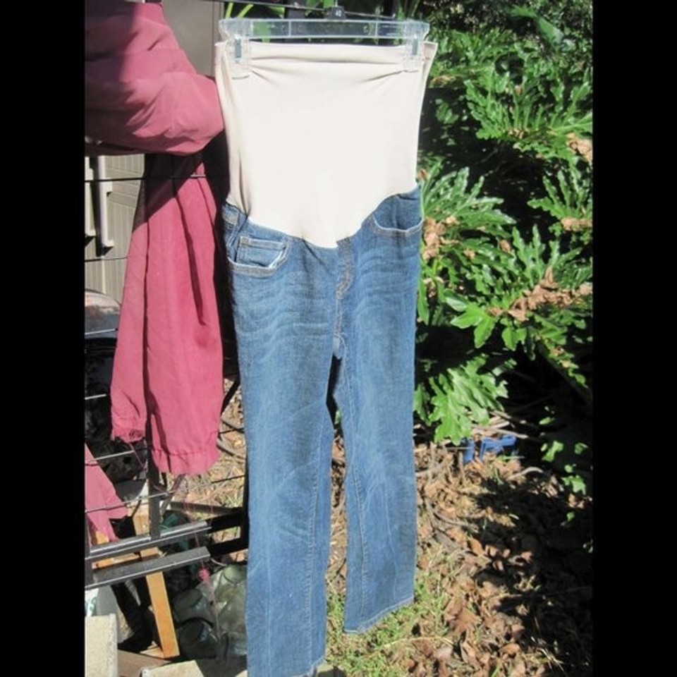 Tan Spandex Secret Fit Belly Band Motherhood Maternity XS Jean ...