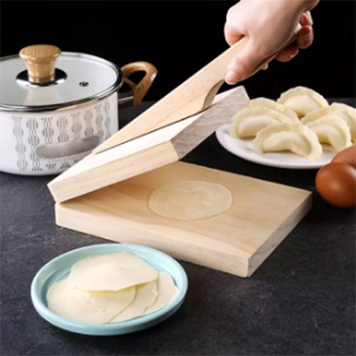 Dough Pressing Tool Kitchen Baking Accessories Wooden Dough Wrapper ...