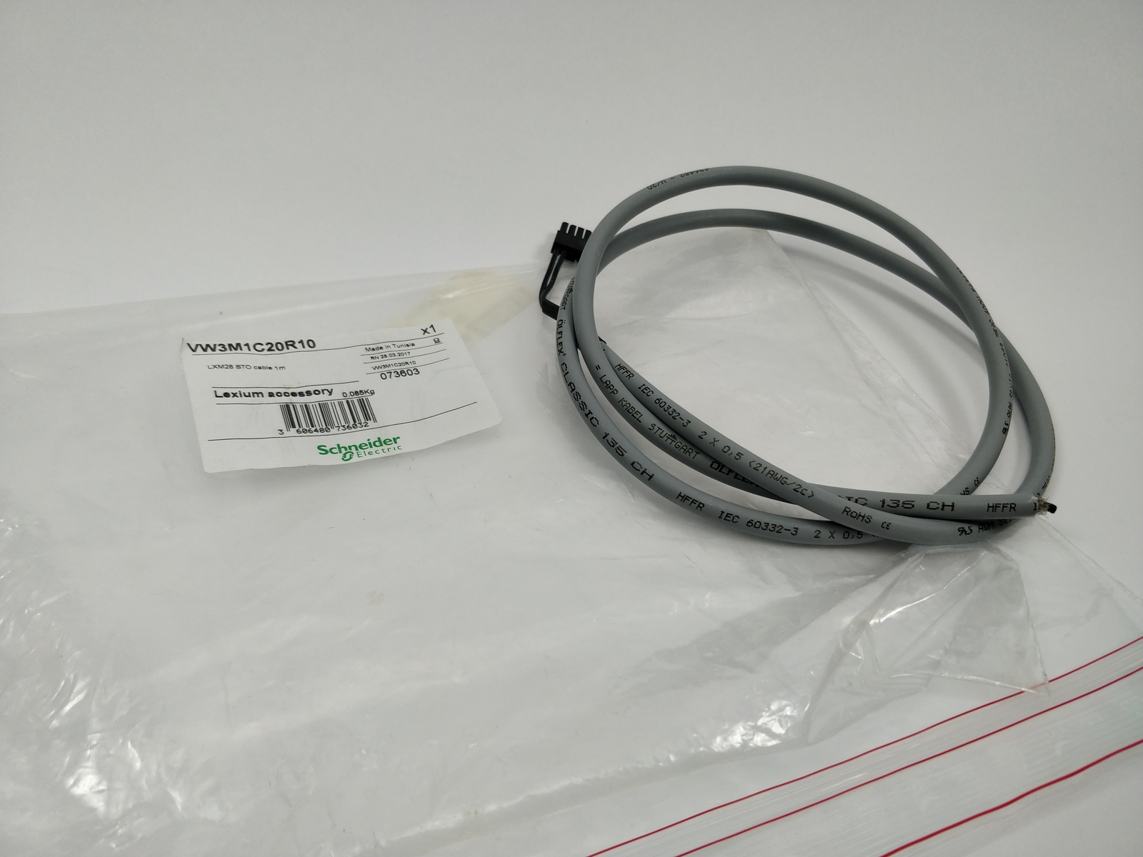Schneider Electric VW3M1C20R10 LXM28 STO Cable, 1m | eBay