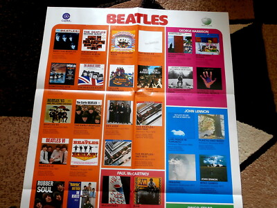 BEATLES~ 1974 PROMO ONLY~ NEAR MINT~ BEATLES & SOLO LP'S ~ RARE ~ PROMO ...