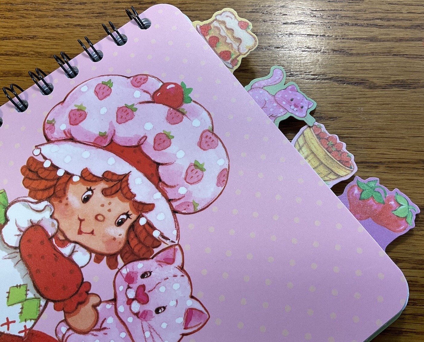 Strawberry Shortcake Notebook Stationary Valentine * NEW * RARE ...