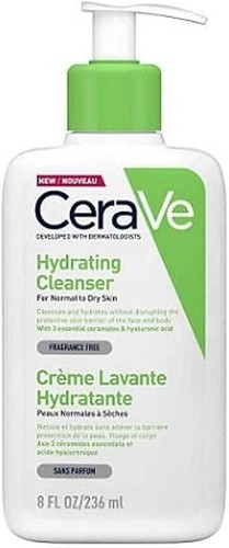 CeraVe Hydrating Cleasner For Normal To Dry Skin 236ml/8fl oz ...