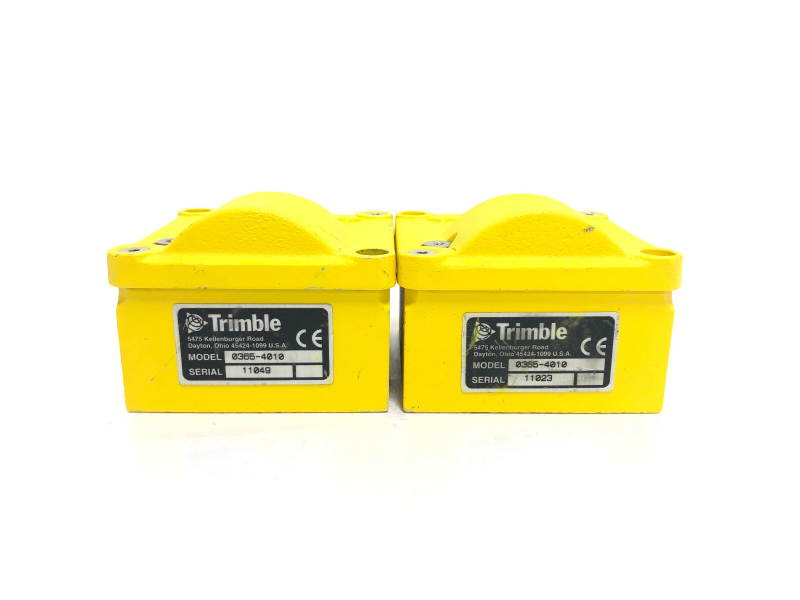 (2) Trimble Slope Sensors 0365-4010 for BLADEPRO Grade Control System ...