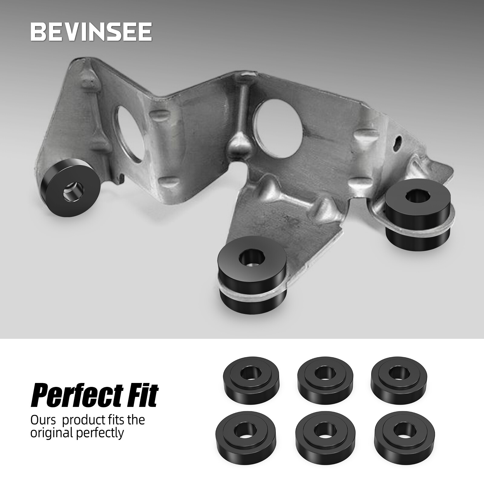 Solid Aluminium Shifter Bracket Bushings For VW For 02A 02J 02M 02Q ...