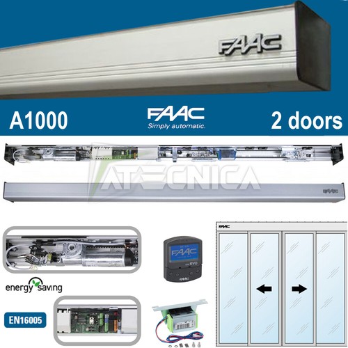 Port Automatic Intensive faac A1000 Composition for Double Panel Max 70 ...