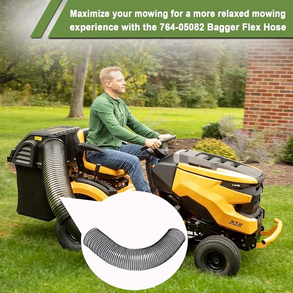 764-05082 Bagger Flex Hose For Mtd Cub Cadet Rzt Riding Mower 36" 42 ...