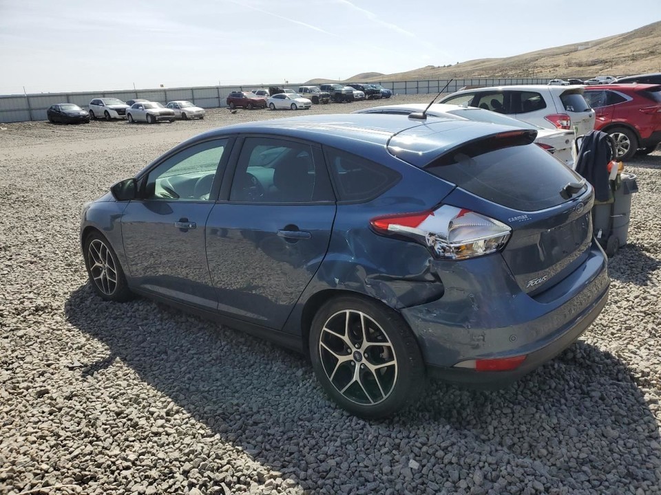 LEFT BLUE FRONT DOOR ASSEMBLY OEM 15-18 FORD FOCUS | eBay