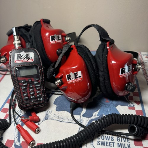 Racing Electronics RE3000 Race Scanner Radio 2 Headphone Splitter ...