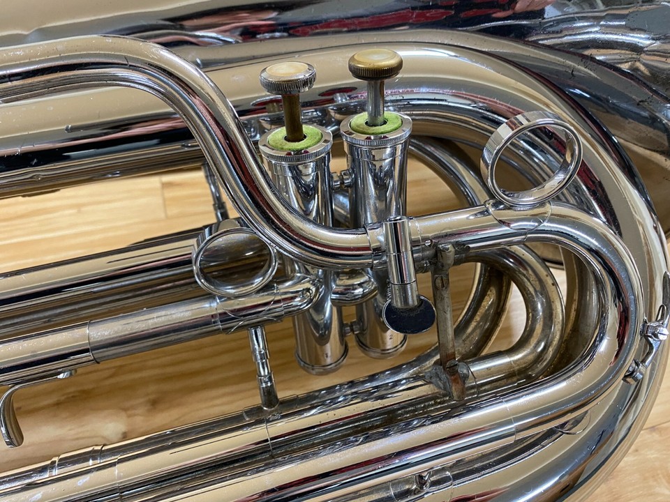 DEG Dynasty 2-Valve Contrabass Bugle Key of G Drum and Bugle Corps | eBay