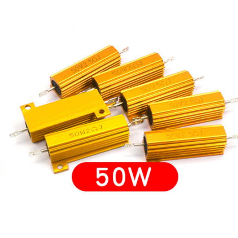 5W 10W 25W 50W 100W 200W 300W 500W Lastwiderstand Drahtwiderstand 0,1 Ω ...