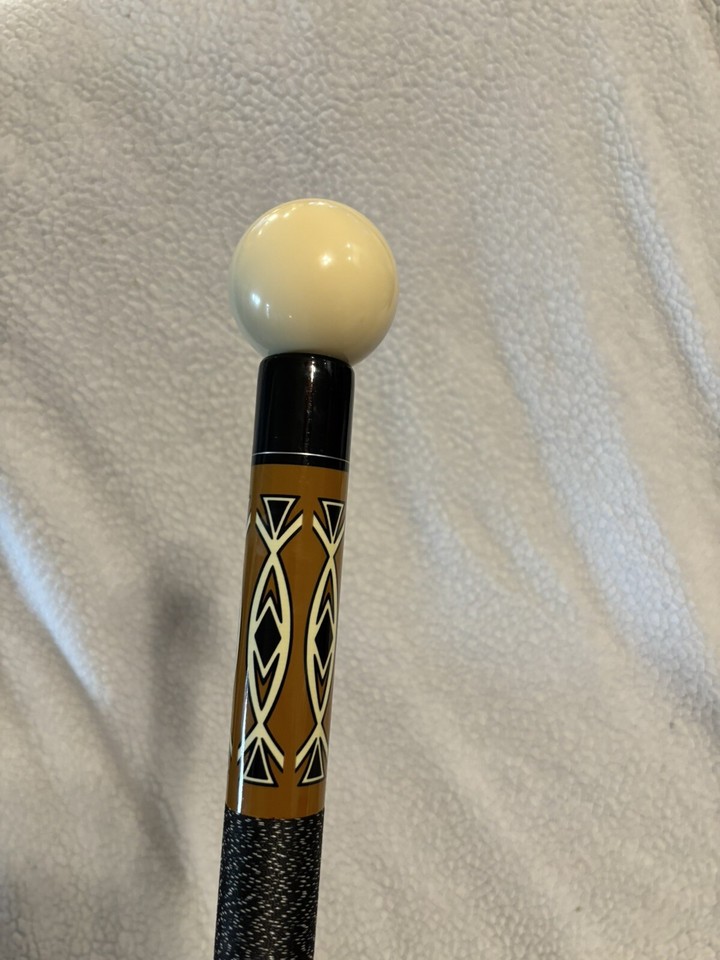 CANE - POOL CUE CANE - BROWN - POOL CUE BALL - ITEM #(620) | eBay