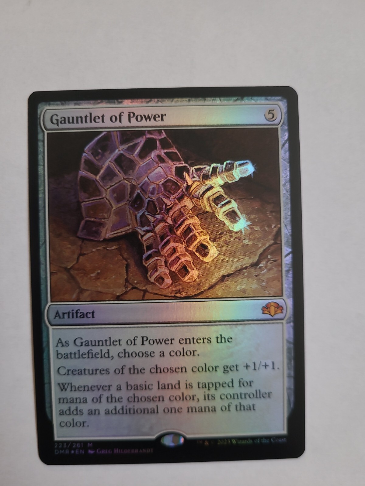 MTG Gauntlet of Power Dominaria Remastered 223/261 Regular Mythic for ...
