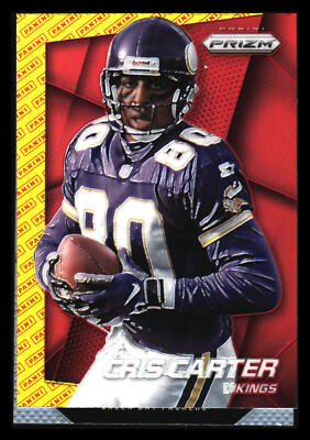 2014 Panini Prizm #97 Cris Carter Panini Logo Prizm Minnesota Vikings ...