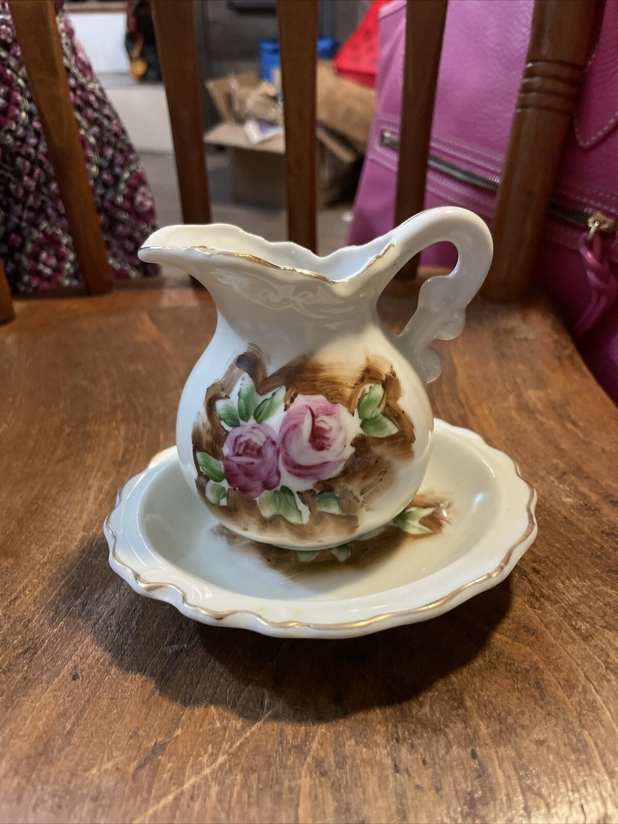 Vintage Pitcher And Bowl Set