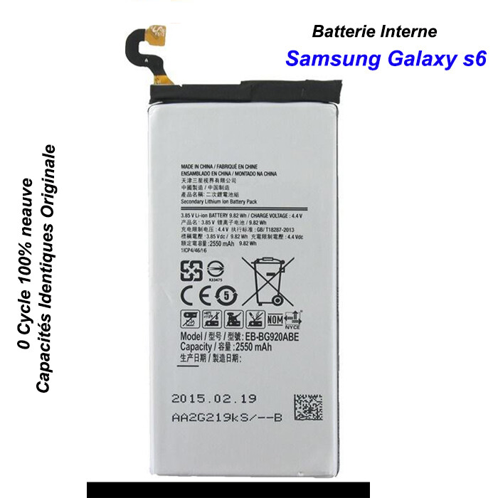 BATTERIE Pour Samsung Galaxy S6/S7/S8/S9/S10 Edge Plus 100% Neuve+ kit ...
