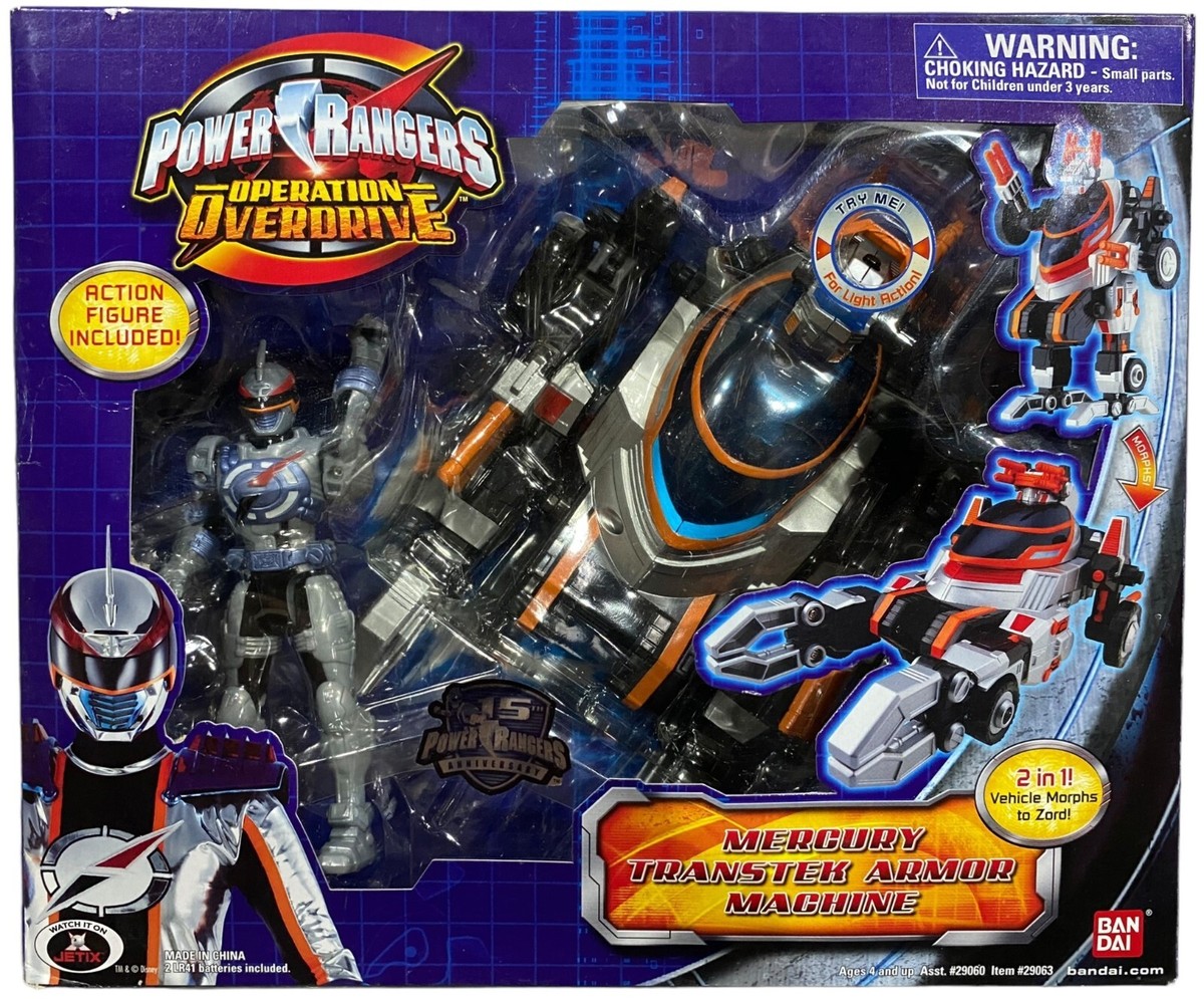 Power Rangers Operation Overdrive Mercury Ranger Toys