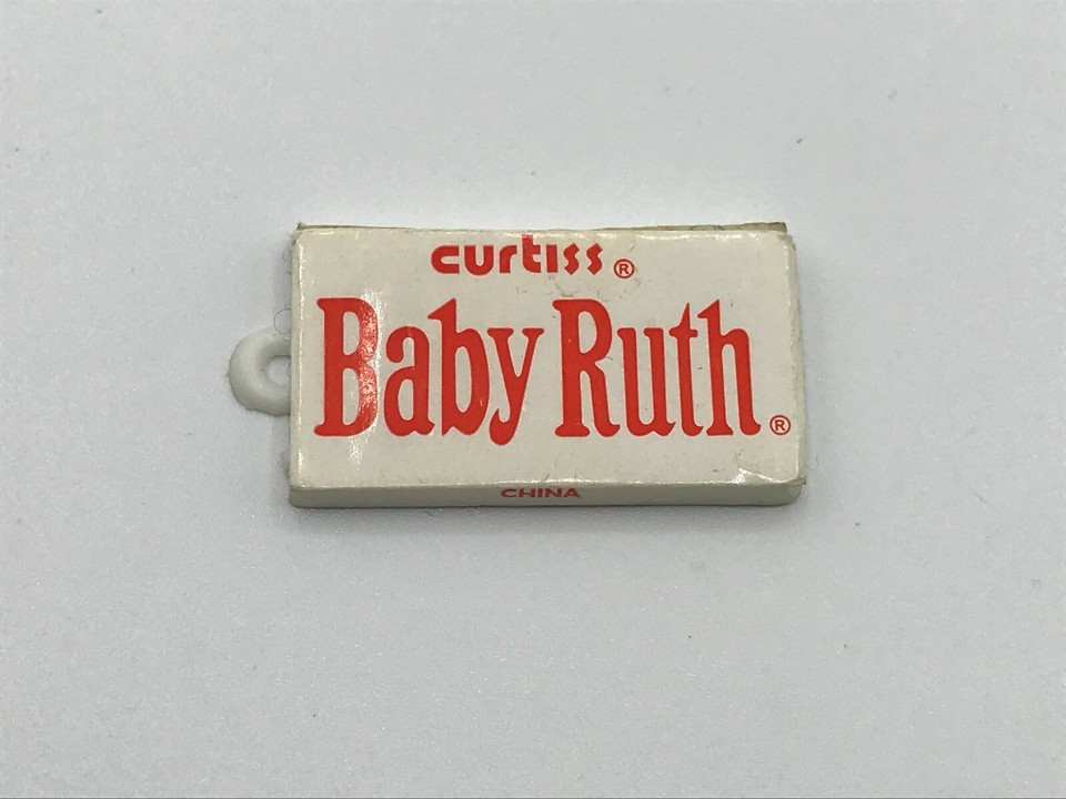BABY RUTH Candy Bar FOB Advertising Charm Vintage 3/4" x 1-1/4" Loose ...