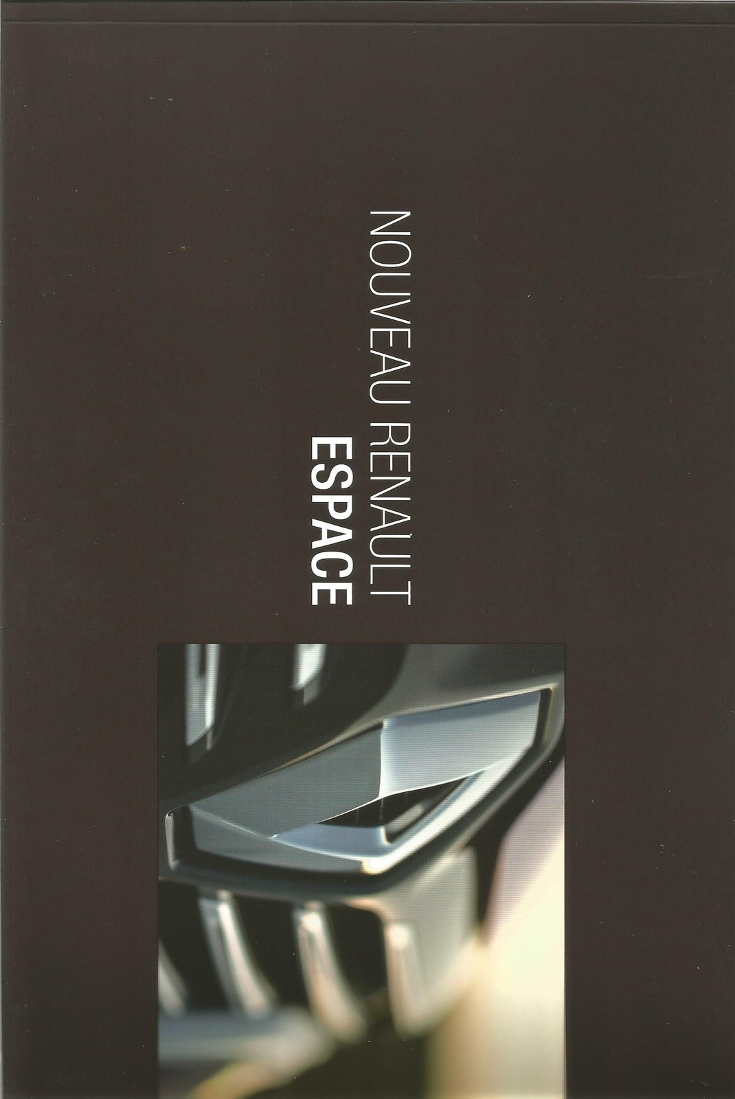Catalogue brochure Katalog Prospekt NEW RENAULT ESPACE 5 24 PAGES ANNEE ...