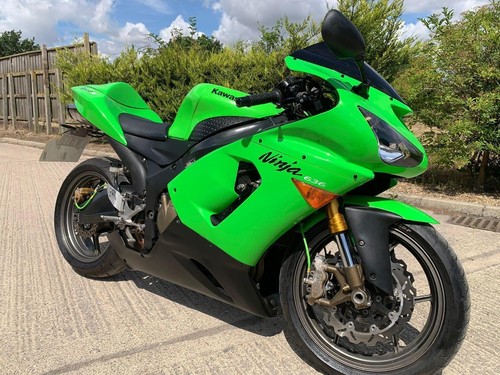 2006 06 KAWASAKI ZX6R C6F ZX 636 NINJA GREEN SPORTS 600 ZX636 ZX600R ...