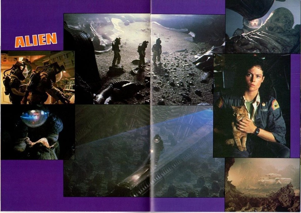 ALIEN Japanese Souvenir Program 1979, Ridley Scott, Sigourney Weaver ...