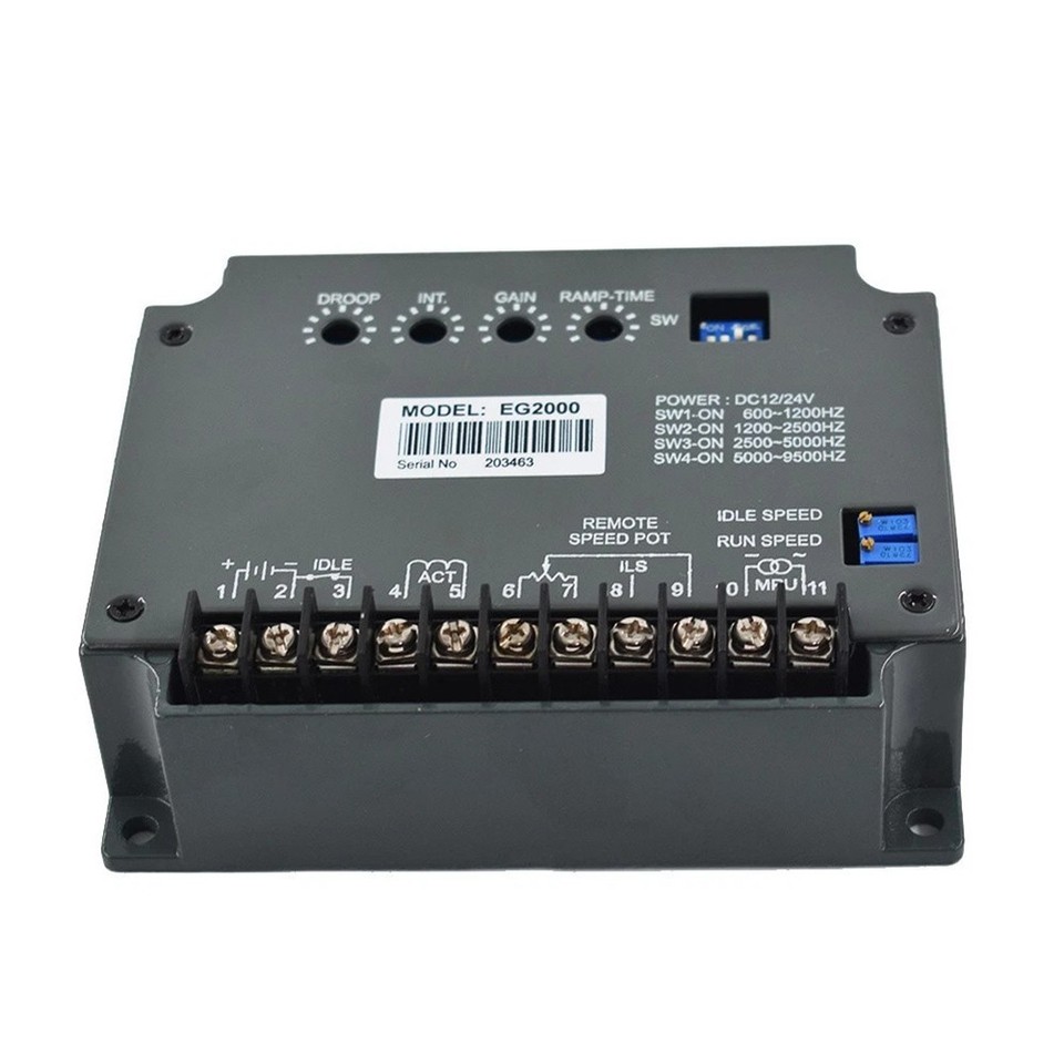 EG2000 Speed Controller for Diesel Generator Engines with Smoke Limit ...