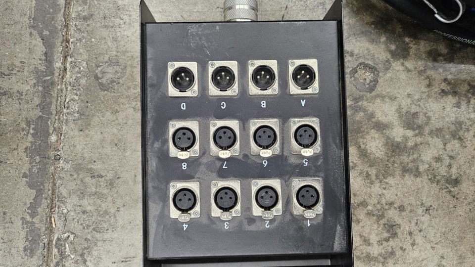 Harmony Audio Snake Stage Box (8x4) 25ft | eBay