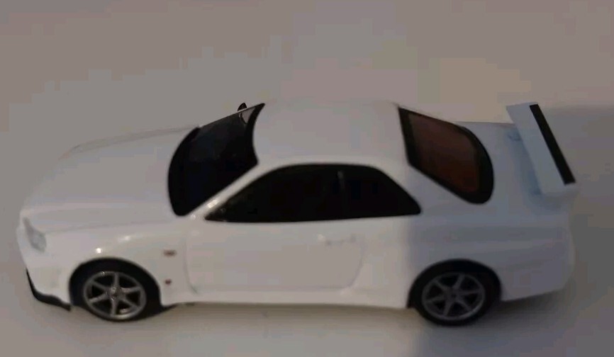 Nissan Skyline GTR R54 V Spec N1 RHD White Mini GT MGT00397R | eBay
