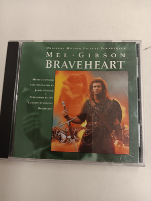 Braveheart : Mel Gibson : Motion Picture Soundtrack CD AUDIO ...