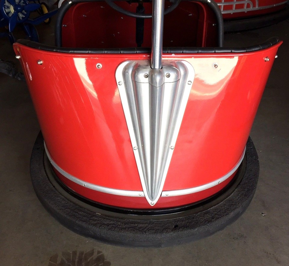 VINTAGE DODGEM BUMPER CAR AMUSEMENT CARNIVAL RIDE RESTORED & VERY COOL+ ...