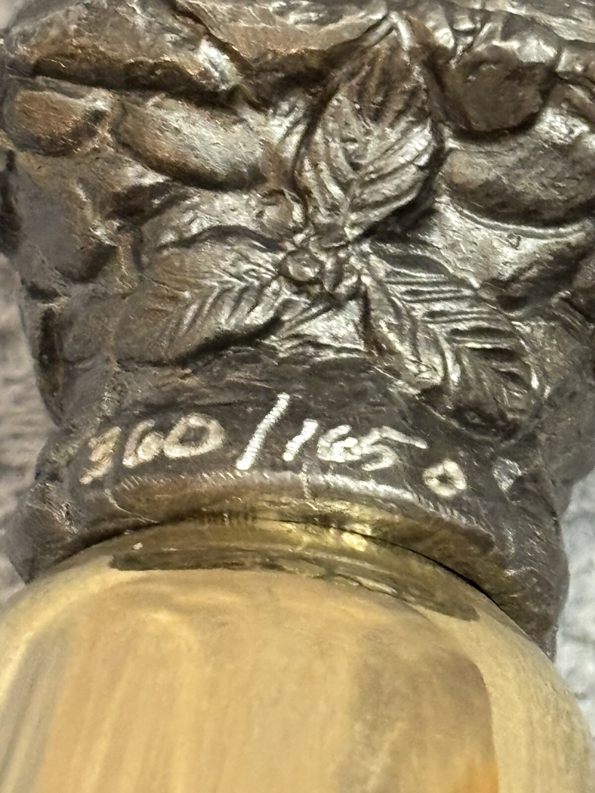 Michael Ricker Pewter Figurine Bell Holy Family Figures Christmas 6 ...