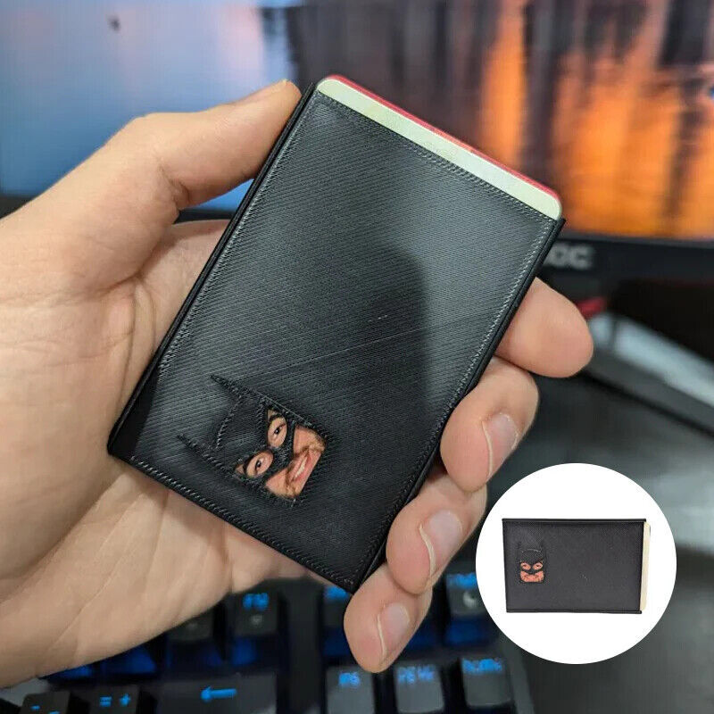 Hero ID Wallet For Men Woman Stylish Superhero Design Multiple Card ...