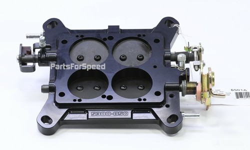 AED 6501A Billet Carburetor Base plate Holley 4150 Double Pumper 850 ...