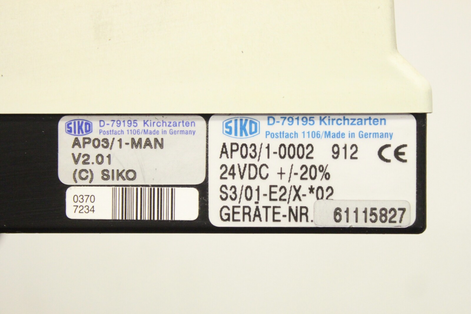 SIKO AP03/1-0002 Ø 16mm AP03/1-MAN digitale Positions Anzeige ...