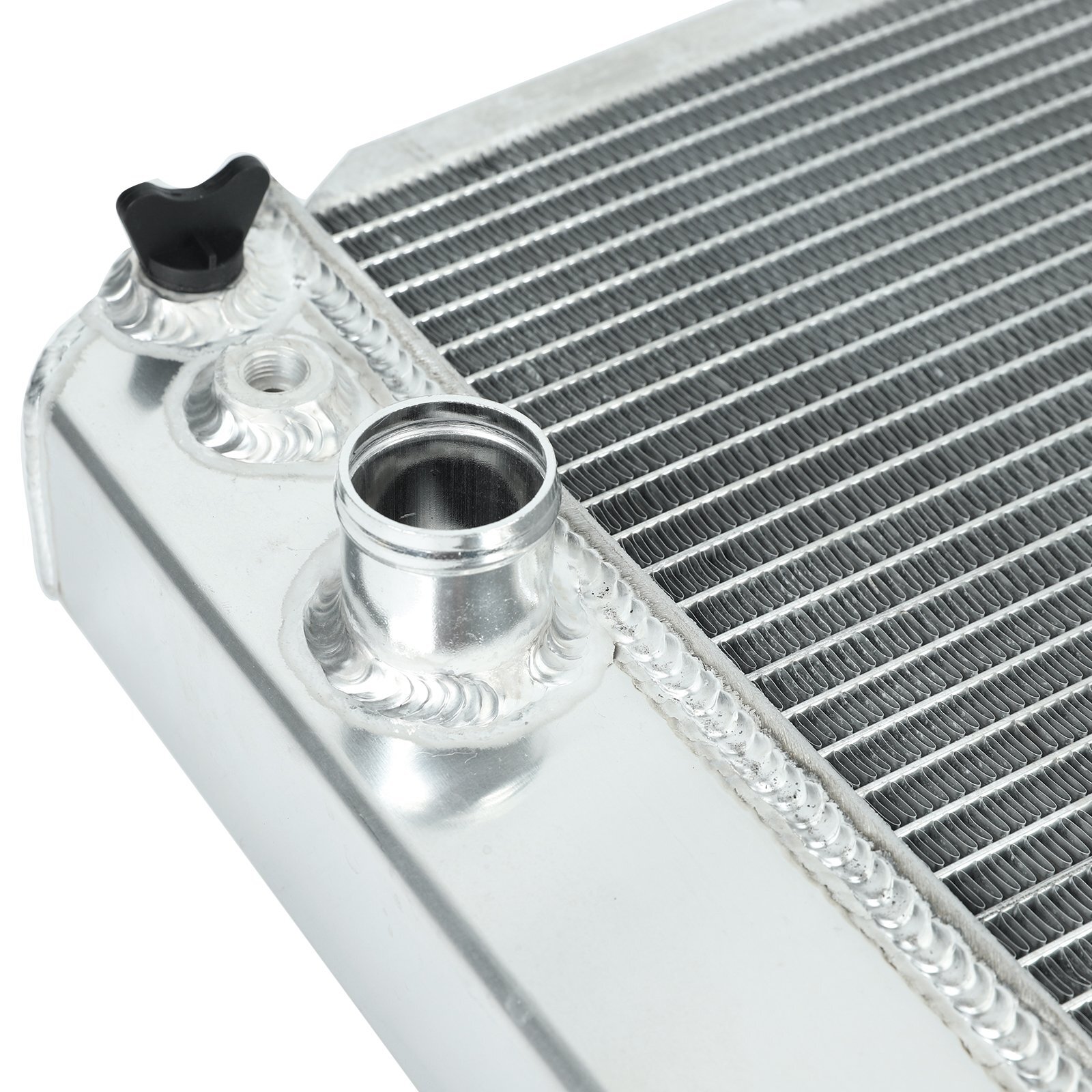 For 82-02 Chevy S10 Blazer V8 Aluminum 3-Row Cooling Radiator w/2PCS 12 ...