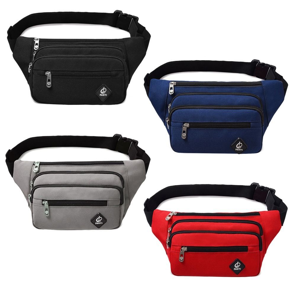 Canvas Men Waist Bag Large-capacity Business Cashier Wallet | eBay