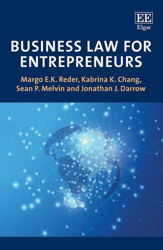 Business Law for Entrepreneurs, Hardcover by Reder, Margo E. K.; Chang ...