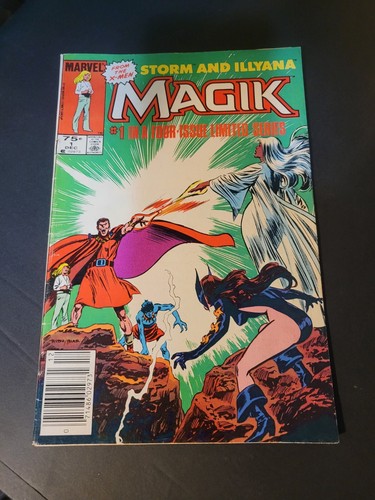 Magik #1 VFNM newsstand Vhtf Origin Of Magic 1st Solo Series Marvel ...