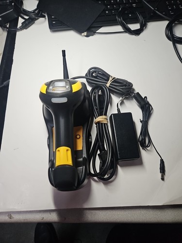 Datalogic PowerScan PM9100 with BC9030 Cradle and power adapter, READ ...