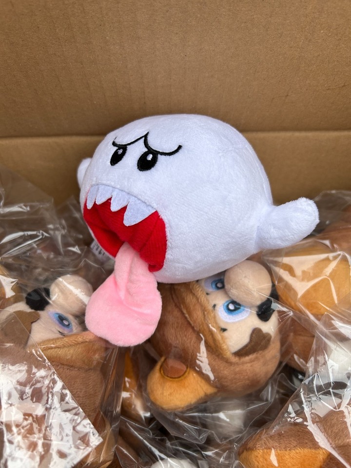 Super Mario Bros. Boo Toys Stuffed Animals Plush Doll teddy 5" toy | eBay