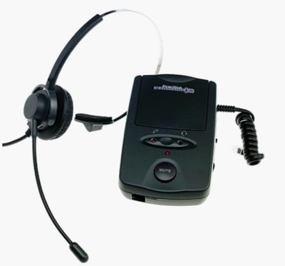 NEW Plantronics Practica A100 Headset with Amplifier for Most Desk ...