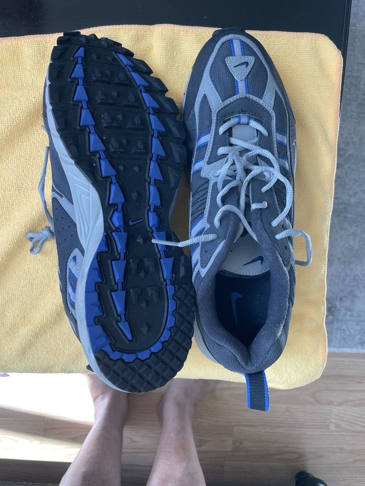 New Nike Scramble TR Trail Running Shoes Men’s Sz 12 Sneakers Grey | eBay