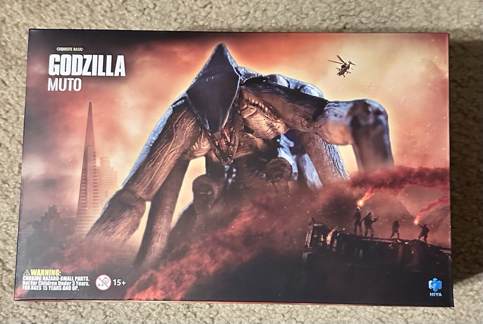 Hiya Toys Godzilla 2014 Female Muto Action Figure | eBay