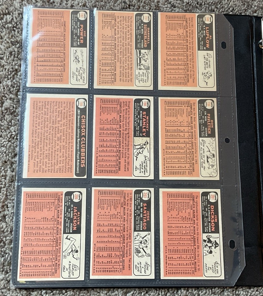 1966 TOPPS HIGH NUMBER LOT Of 54 Different VINTAGE NM-M LOT 2 | eBay