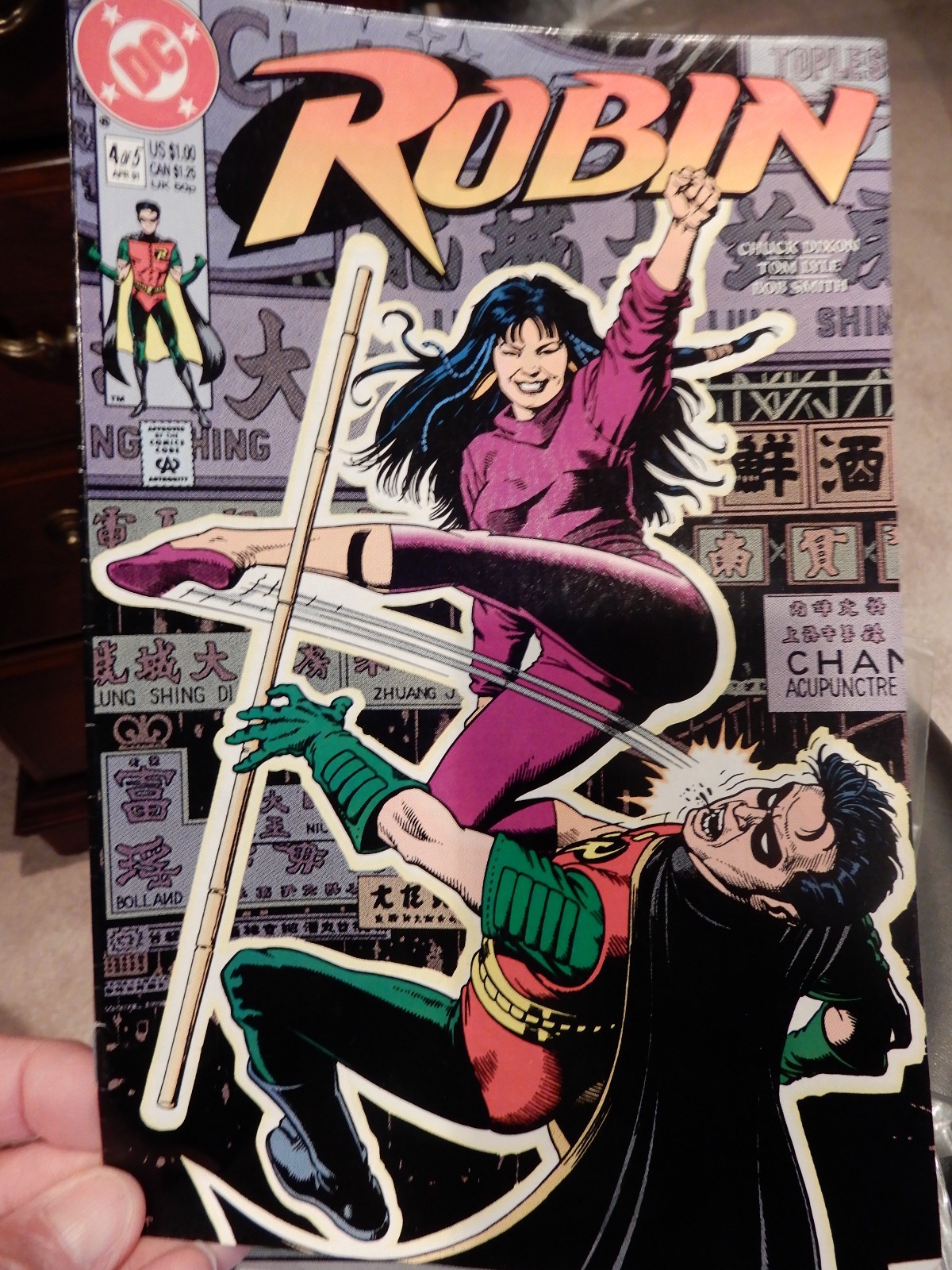 1991 DC COMICS ROBIN STRANGE COMPANY CHUCK DIXON TOM LYLE BOB SMITH ...